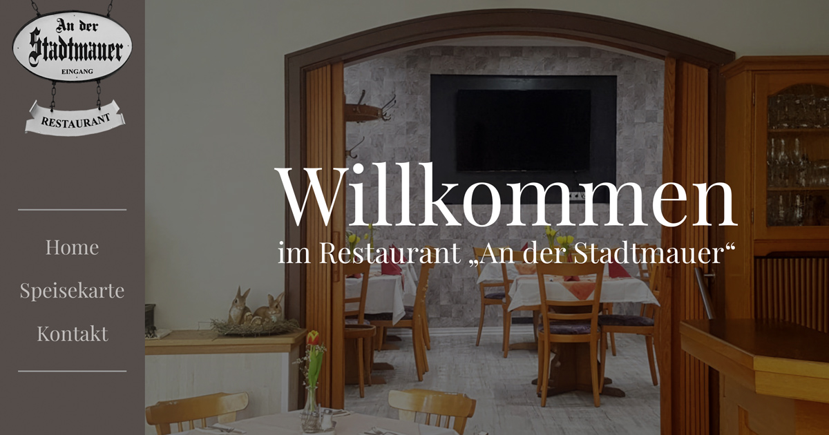 Home | Restaurant An der Stadtmauer